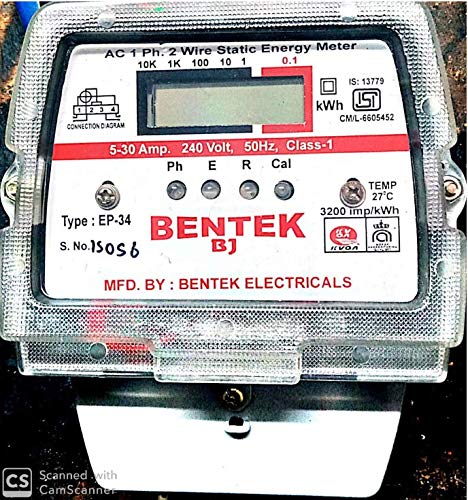Bentek Energy Meter : Amazon.in: Industrial & Scientific