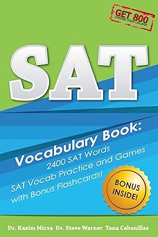 SAT Vocabulary Book - 2400 SAT Words, SAT Vocab Practice and Games with ...