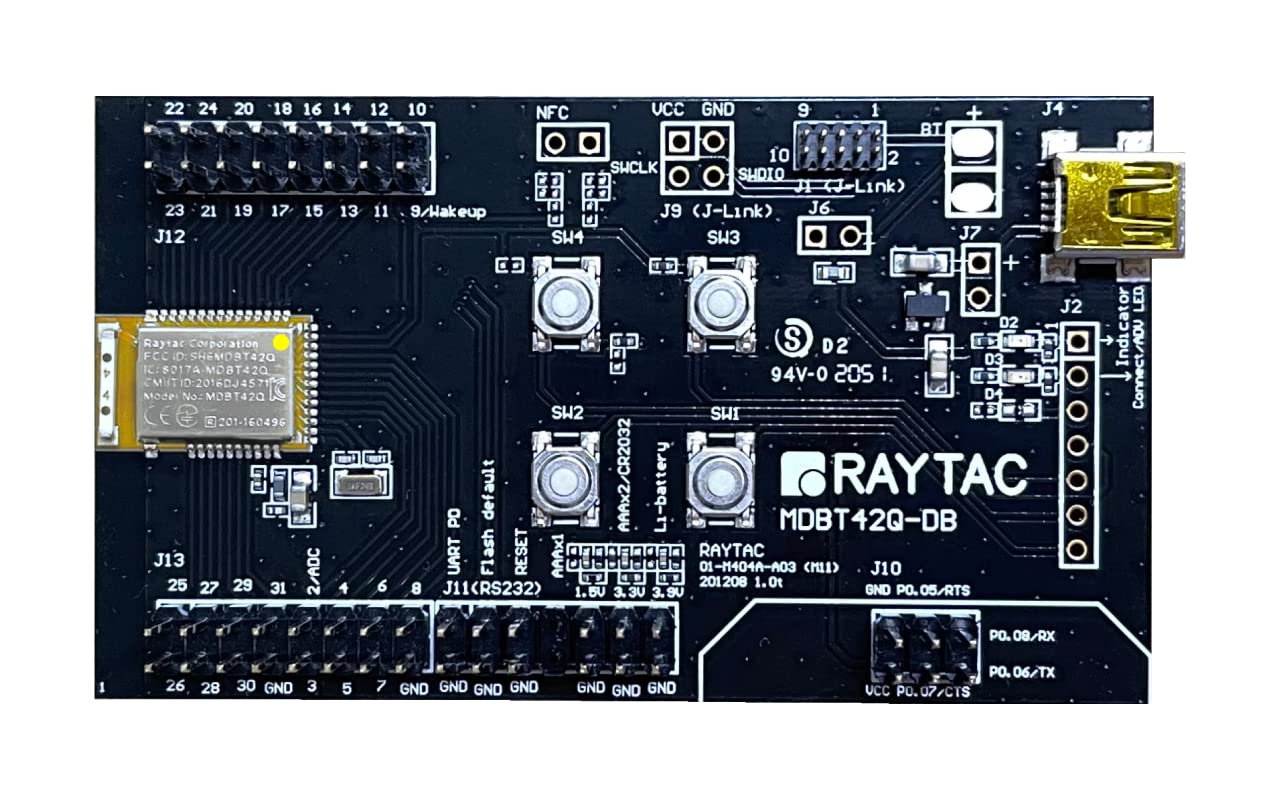 Buy MDBT42Q-AT-UART-S11/AT Command/NUS/SPP Nordic Bluetooth Module Chip ...