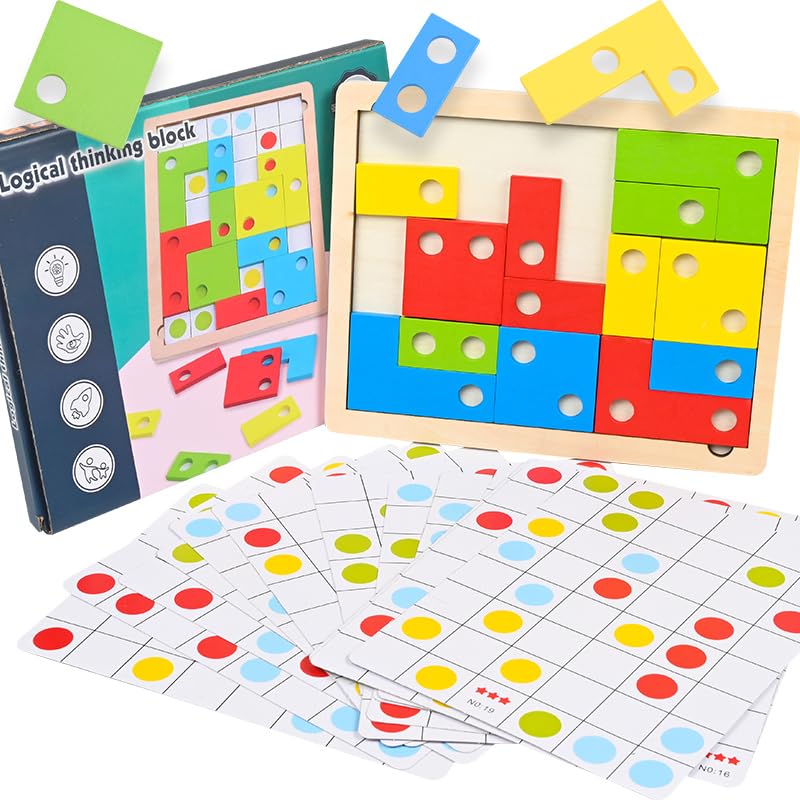 LILIBET MR PUZZLE GAME & LOGICAL THINKING BLOCK : Amazon.co.uk: Toys ...