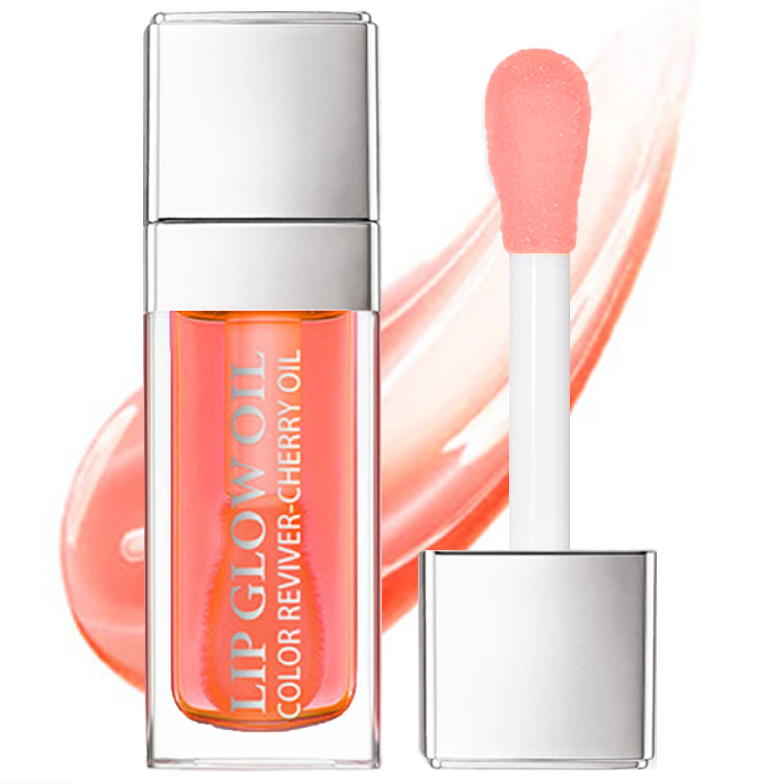 Buy Plumping Lip Oil, Hydrating Glitter Gloss Lip Gloss Transparent ...