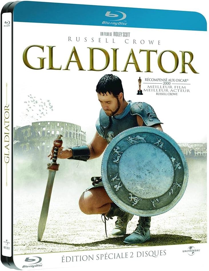 Amazon: Gladiator [Édition Spéciale - Boîtier SteelBook] [Blu-ray]: DVD ...