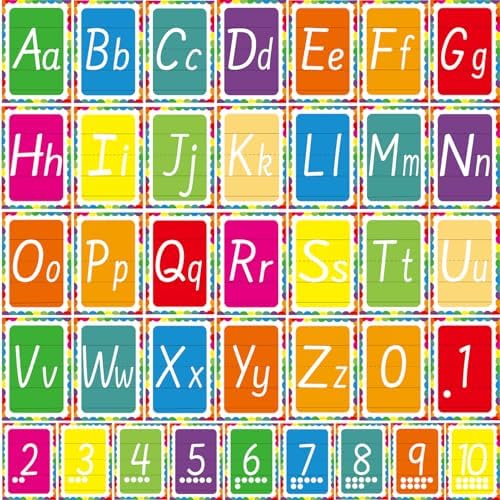 Amazon.com: 37 Alphabet for Classroom Wall,Bulletin Board Letters,ABC ...