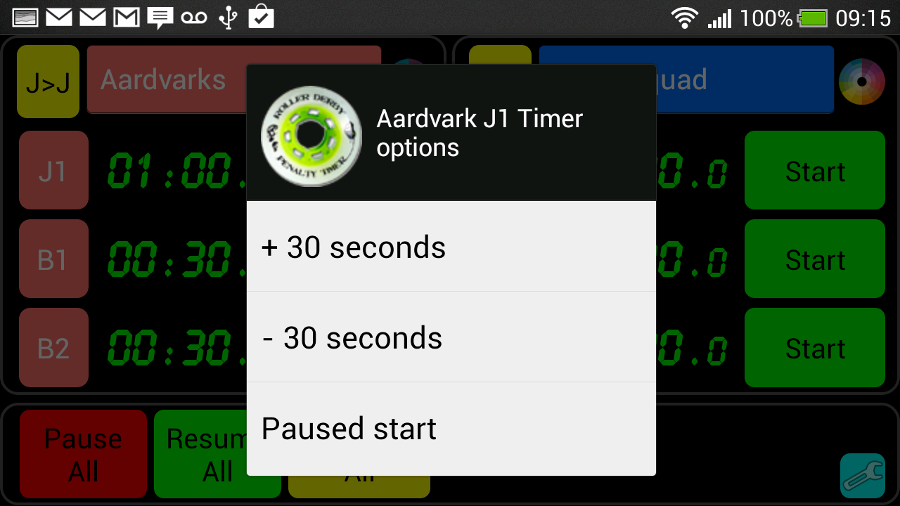 Penalty Timer for Roller Derby - App on Amazon Appstore