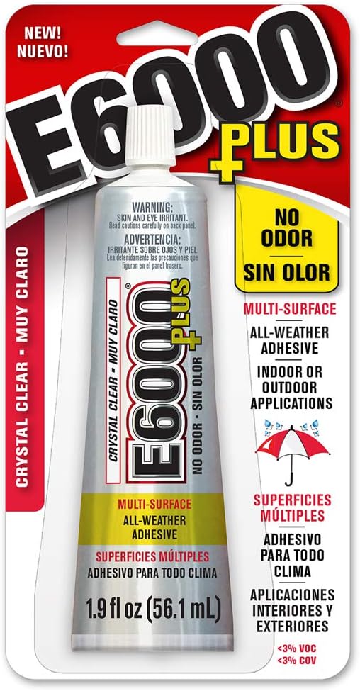 E6000 Clear 1.9 Fl Oz Plus Multipurpose Adhesive-1.9oz : Amazon.ca: Home