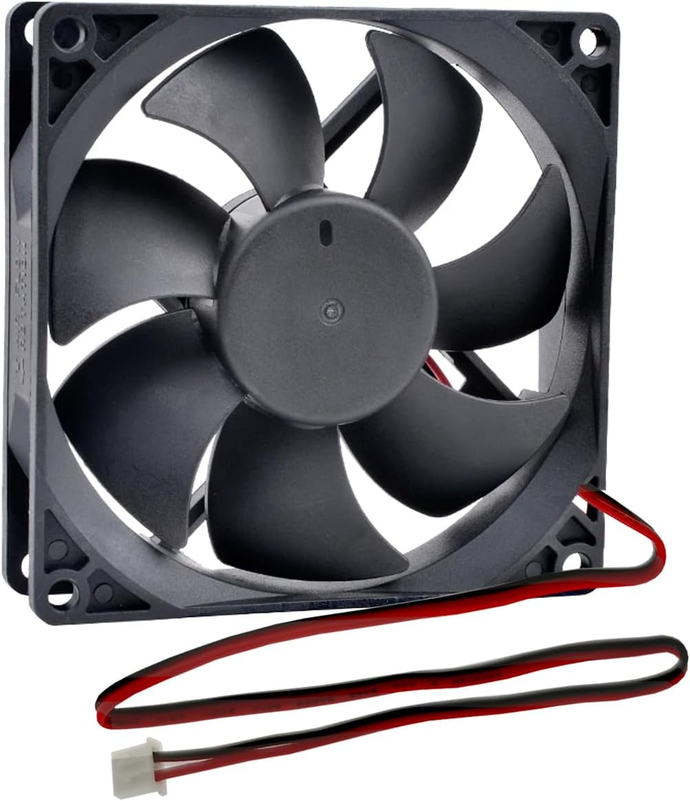 Ronyaoko 92mm x 92mm x 25mm 24V 0.1A 9225 Axial Flow Brushless Case ...