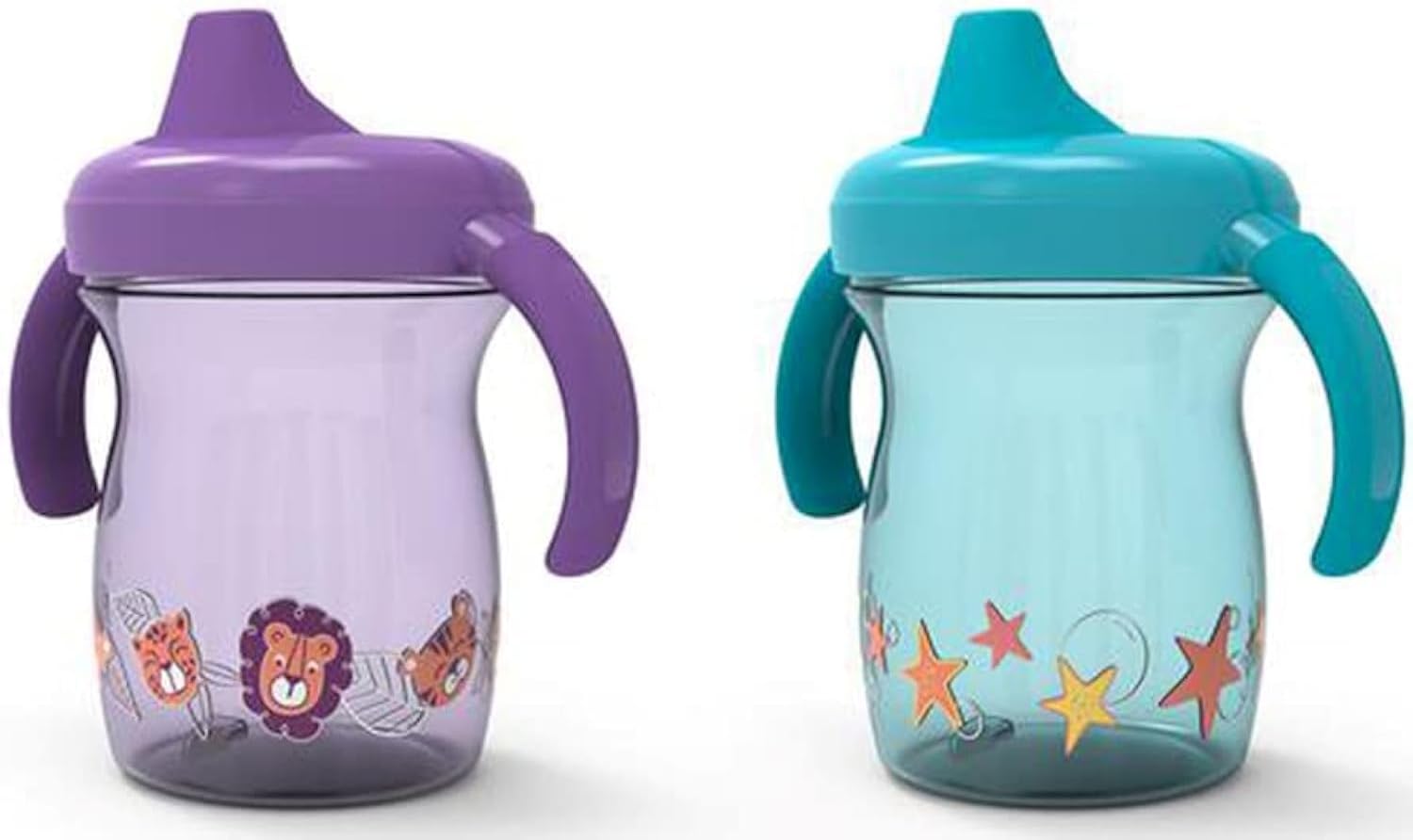 Amazon.com : NUK First Essentials Fun Grips Soft Spout Trainer Cup, 7 ...