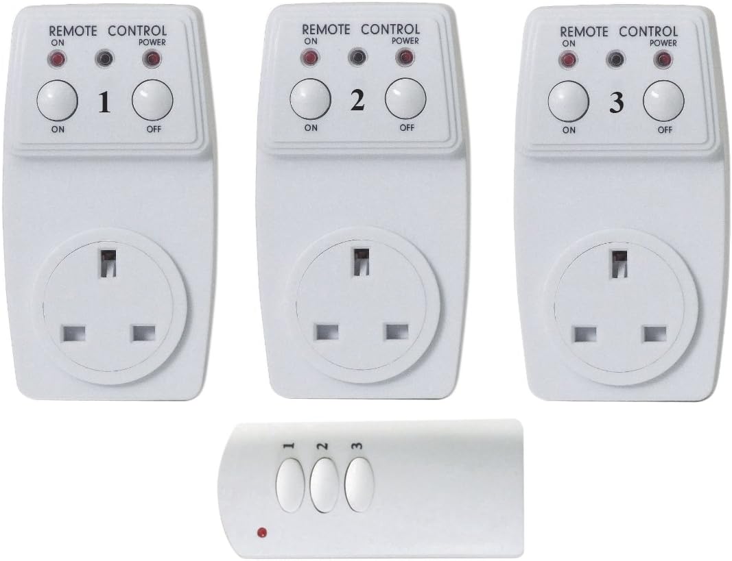 Eagle 3 Way Wireless Remote Control Plug-in Switch : Amazon.ca: Electronics