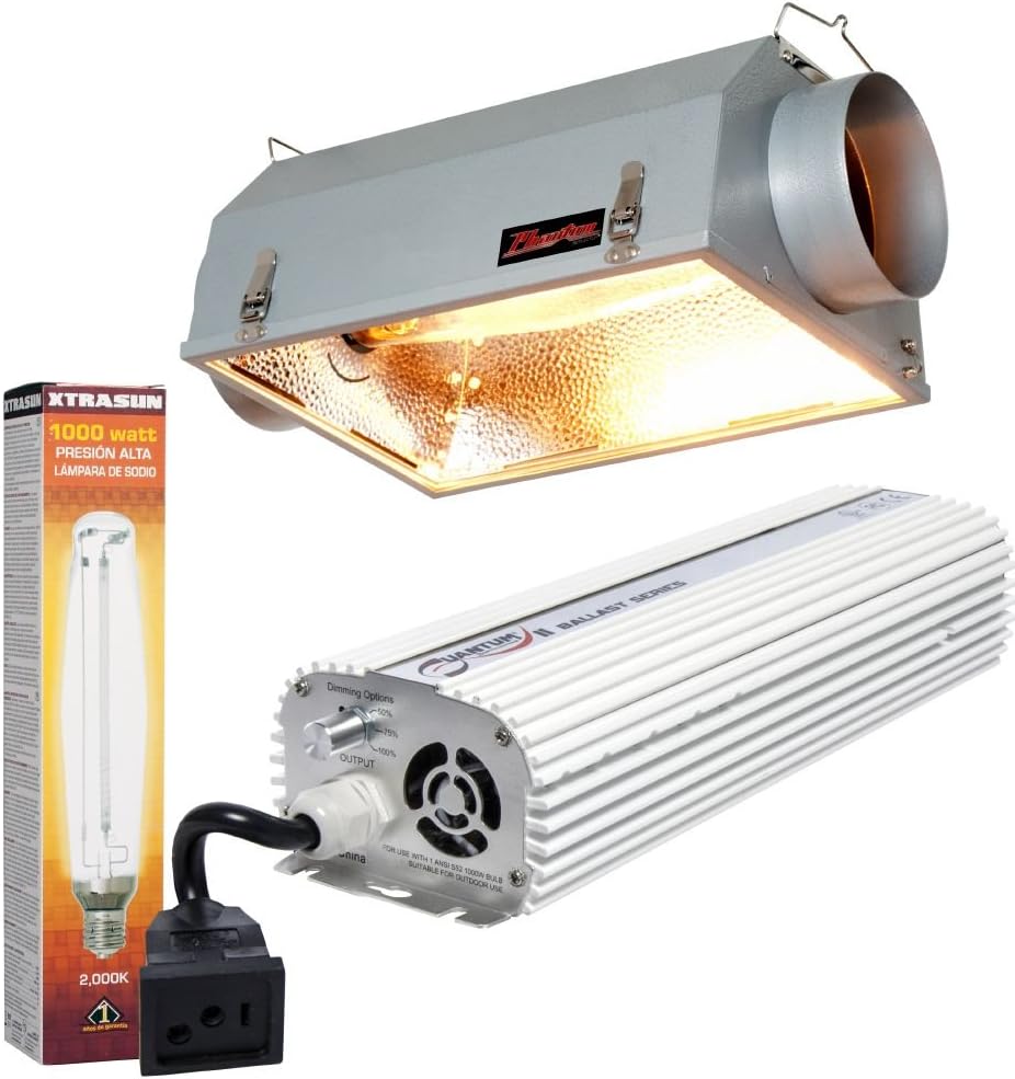Amazon.com : Phantom 6" Reflector with a Quantum 1000W dimmable 120V ...