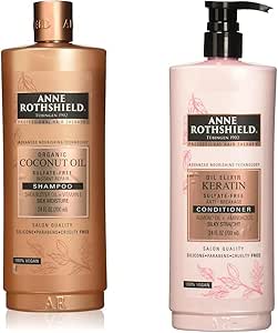 ANNE ROTHSHIELD - Champú de aceite de coco ecológico 700 ml + Anne ...