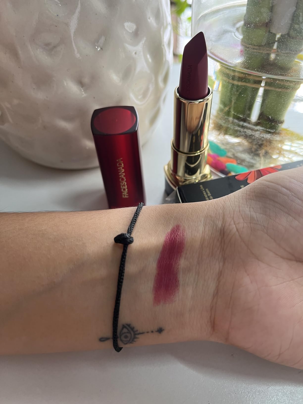 Buy FACES CANADA Comfy Matte Creme Lipstick - Head Up High, 4.2g | Long ...