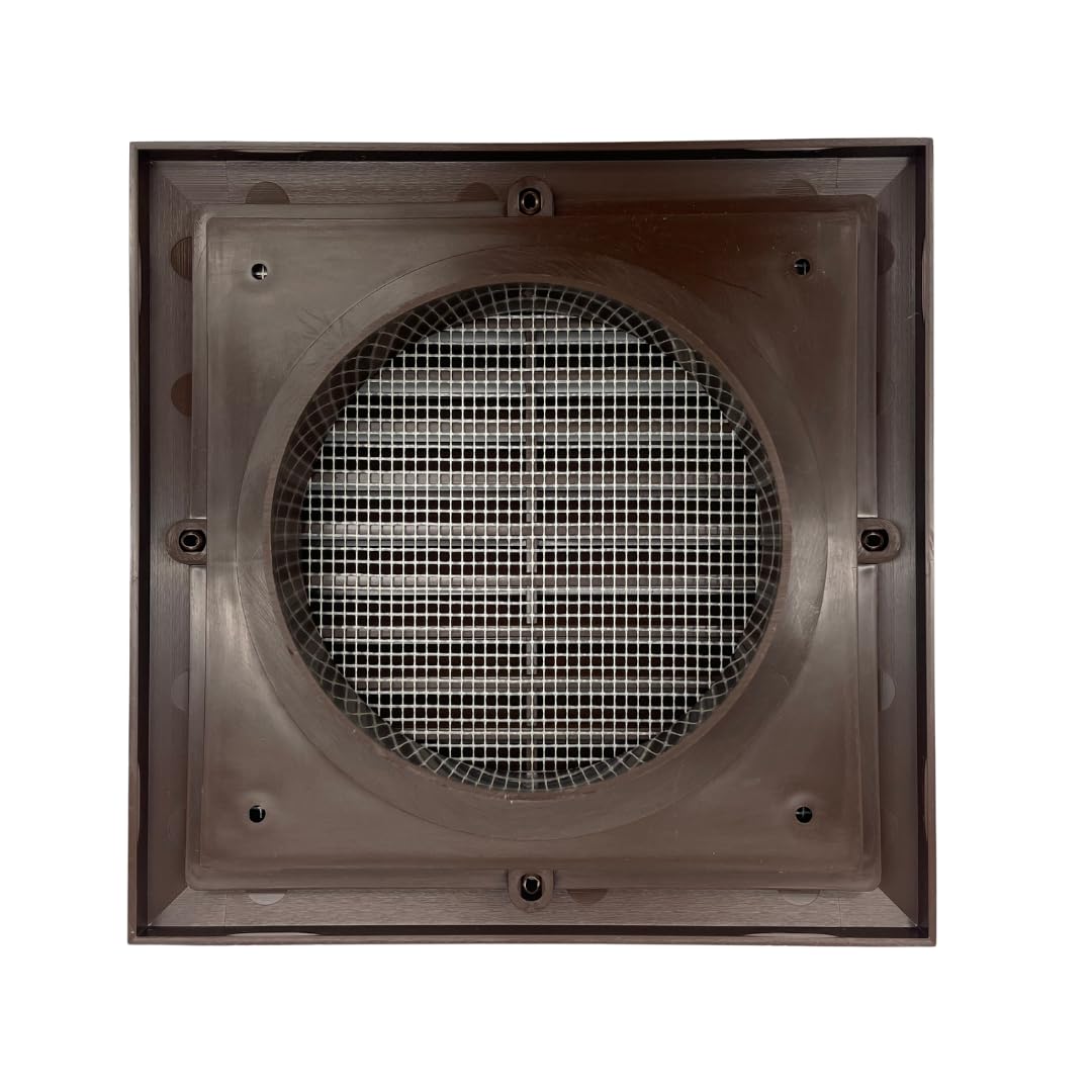 AirTech-UK Extractor Fan Wall Fixed Louvre Grille Ventilation 4″ (100mm ...