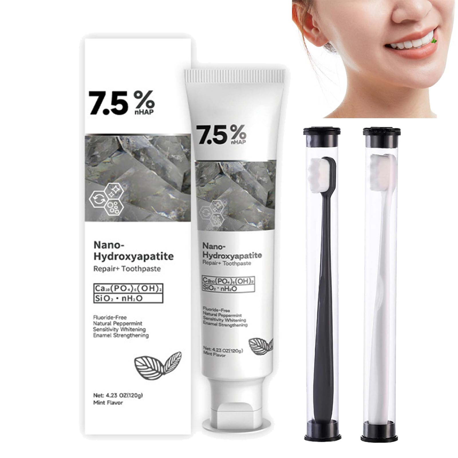 Geelike Hydroxyapatite Toothpaste Geelike Nano Hydroxyapatite ...