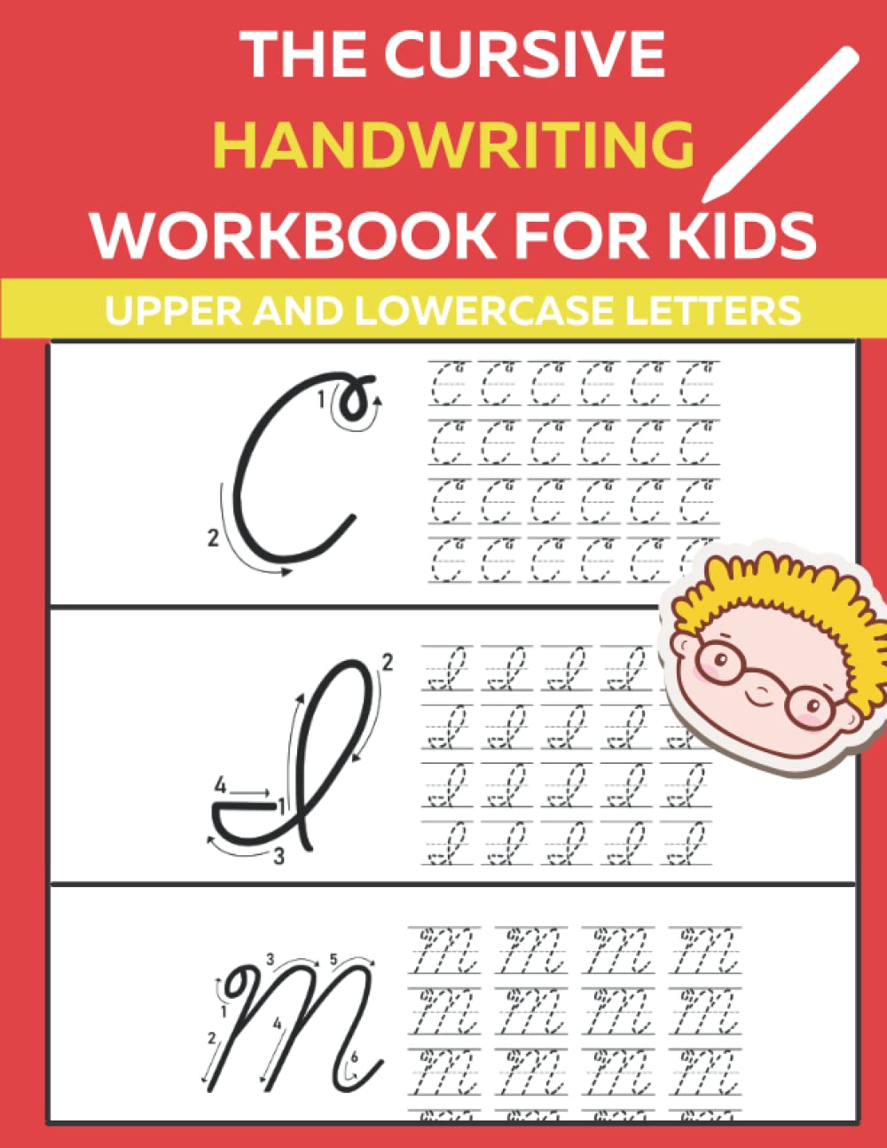 Buy the cursive handwriting workbook for kids ages 6-12: Beginner ...