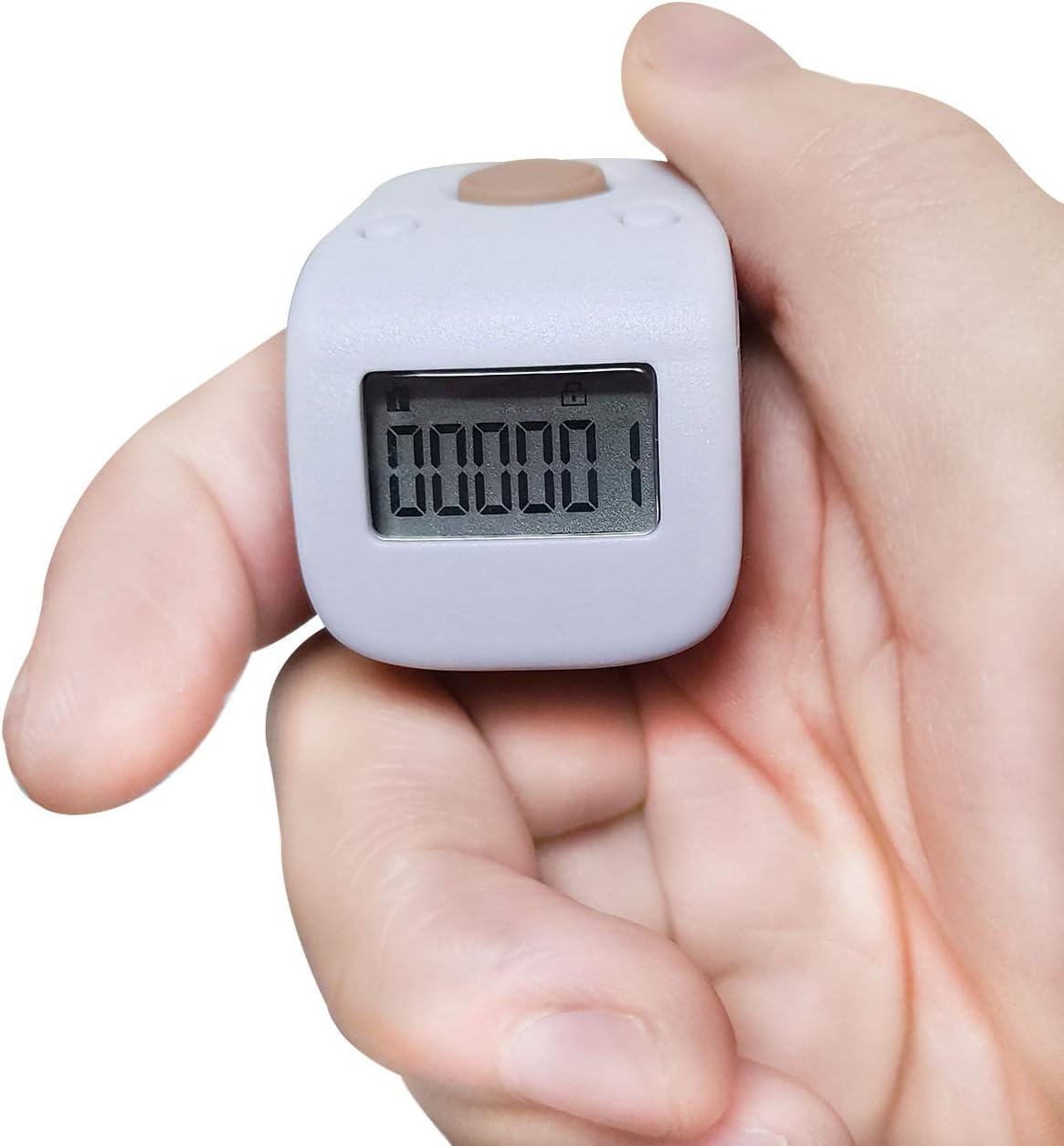 Arvakr Rechargeable Silent Finger Counter 6 Channels Digital Tasbih ...