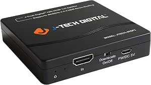 J-Tech Digital HDMI Splitter 4K 60Hz 1X2 Multi-Resolution Output (MRO ...