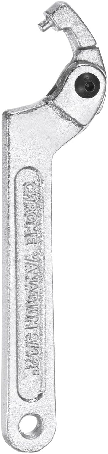 Stainless Steel Crescent Hook Head Round Nut Spanner C Shape Wrench ...