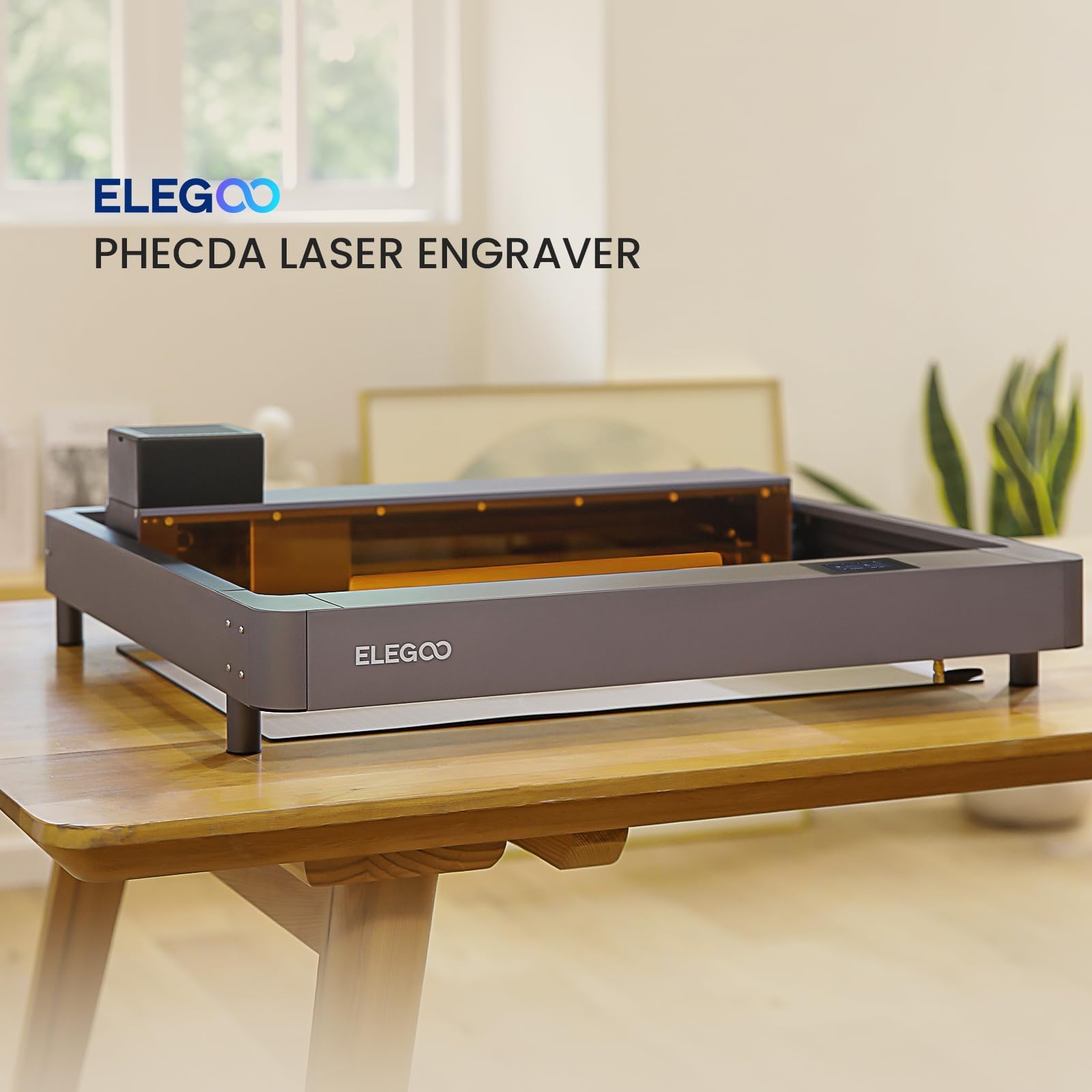 ELEGOO PHECDA 10W Engraver & Cutter with Air Assist, CNC Engraving and ...