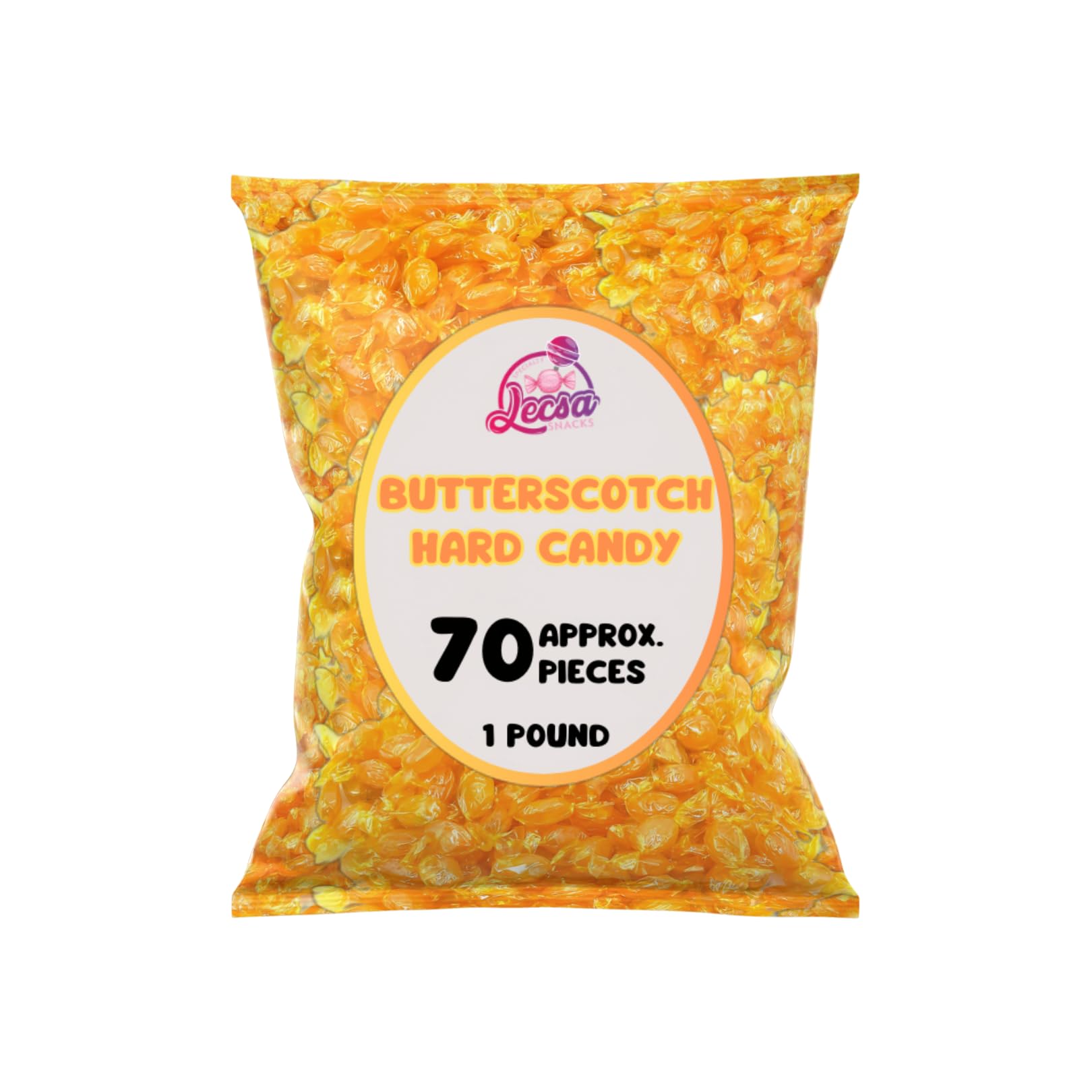 Butterscotch Hard Candy (1lb) - Old Fashioned Bulk Candies ...