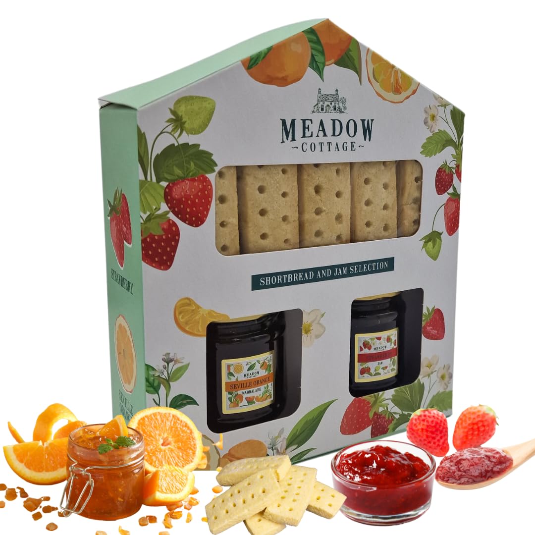 Shortbread biscuit gifts - shortbread and jam selection gift set ...