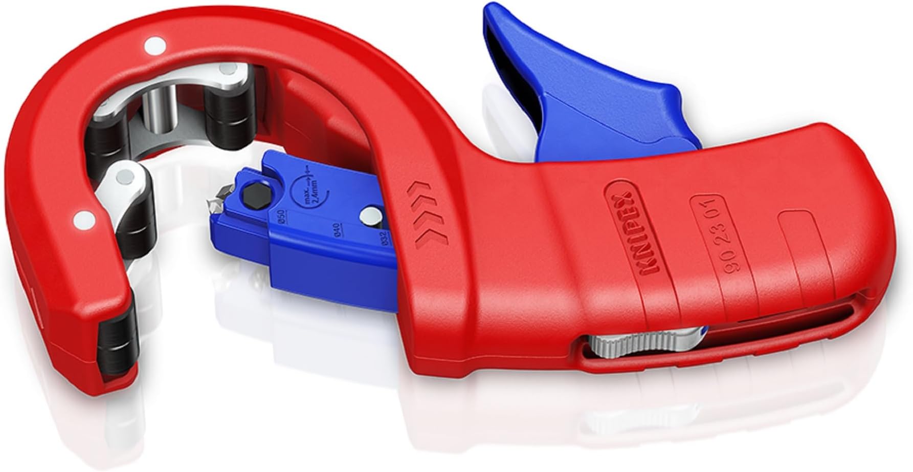 KNIPEX BiX Coupe-tube pour les tubes en plastique de Ø 20 à 50 mm 90 22 ...