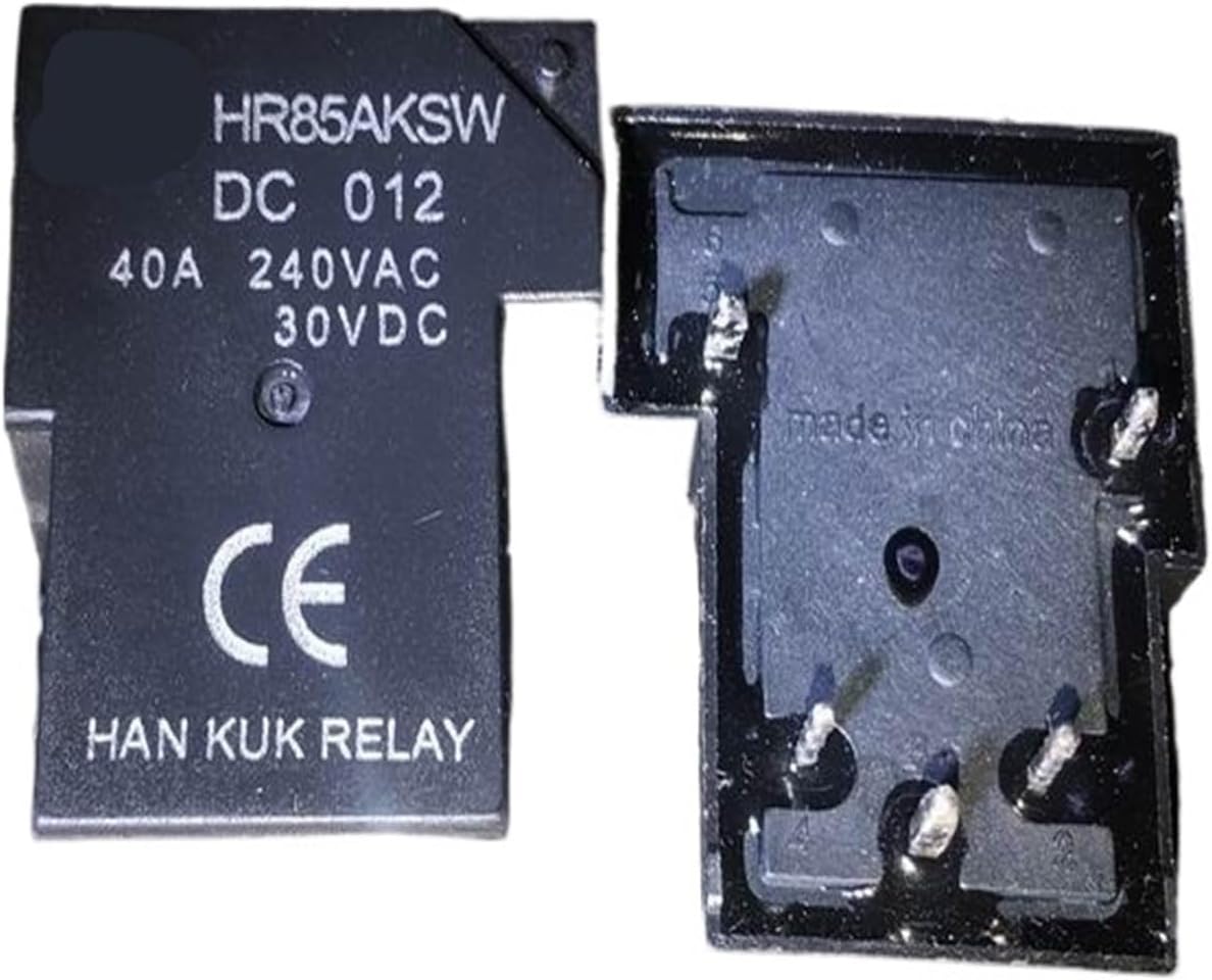 Amazon.com: MOXAC 1PCS HR85AKSW DC12V (T90-1A-5P-12V-40A) Relay 5-pin ...