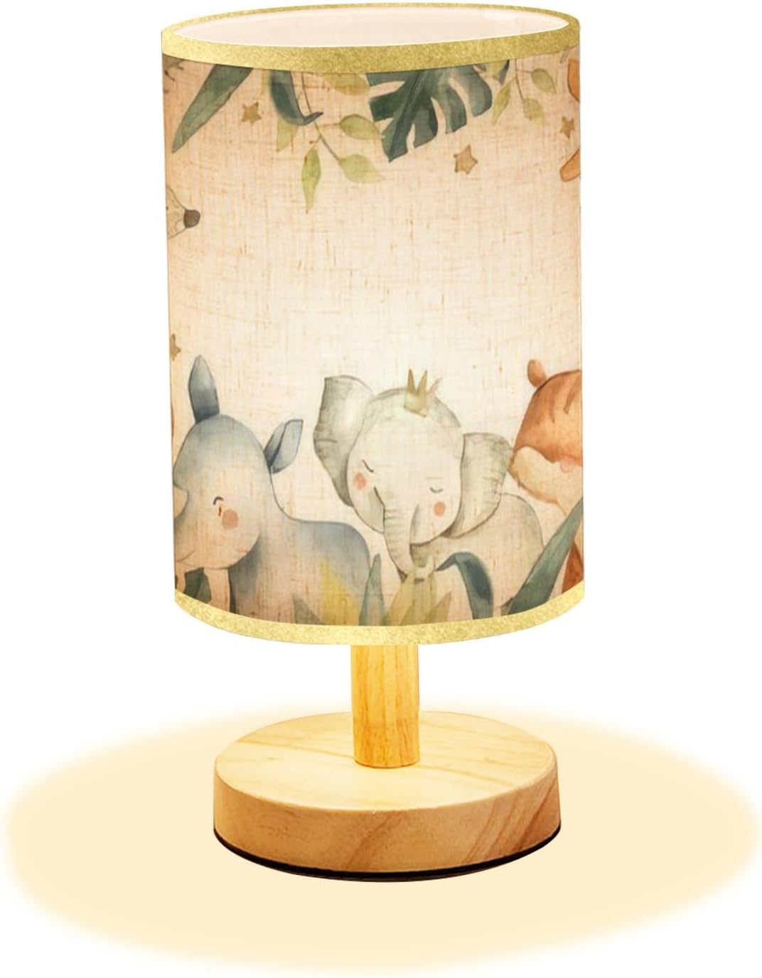 Amazon.com : LOPYEIJFG Minimalist Bedside Table Lamp Safari Animals ...