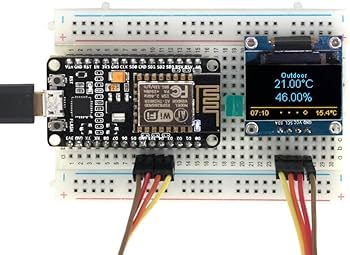 Esp8266 Weather Station Measuring Inside And Outside ESP8266