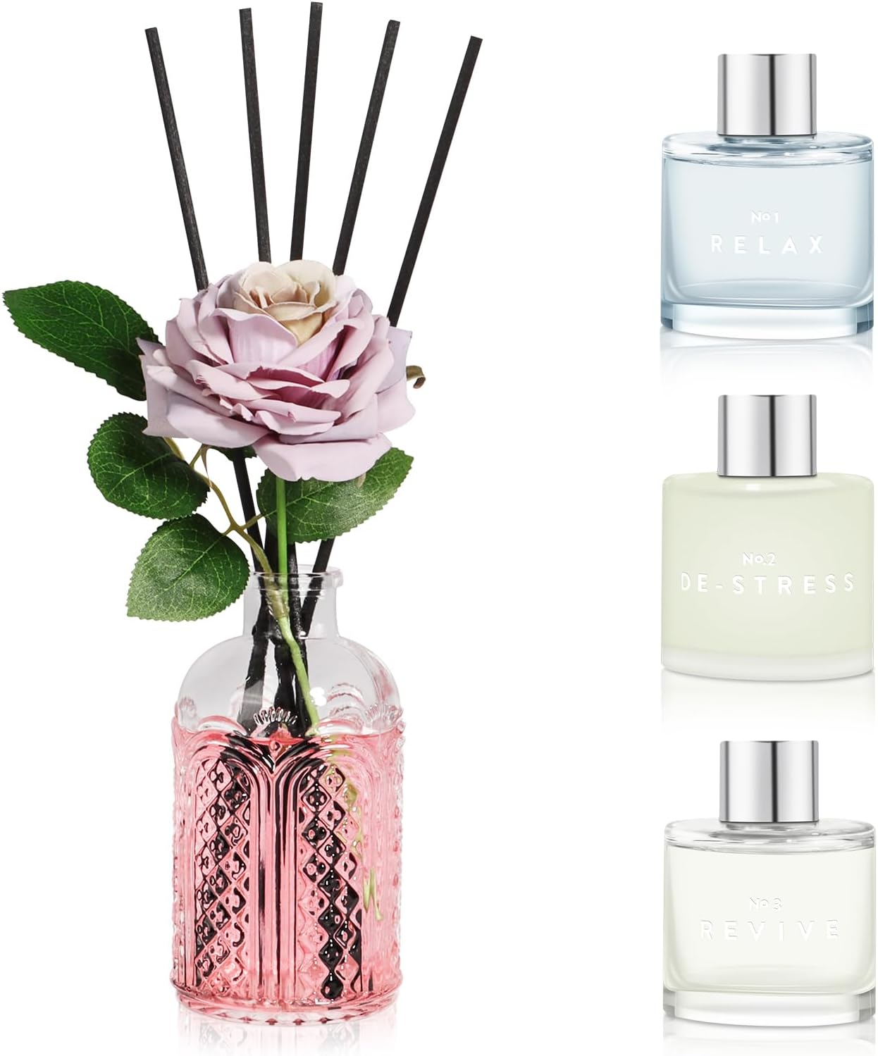 Amazon.com: 3 Pack Reed Diffusers and 6.7 oz Miss Coco Scented ...