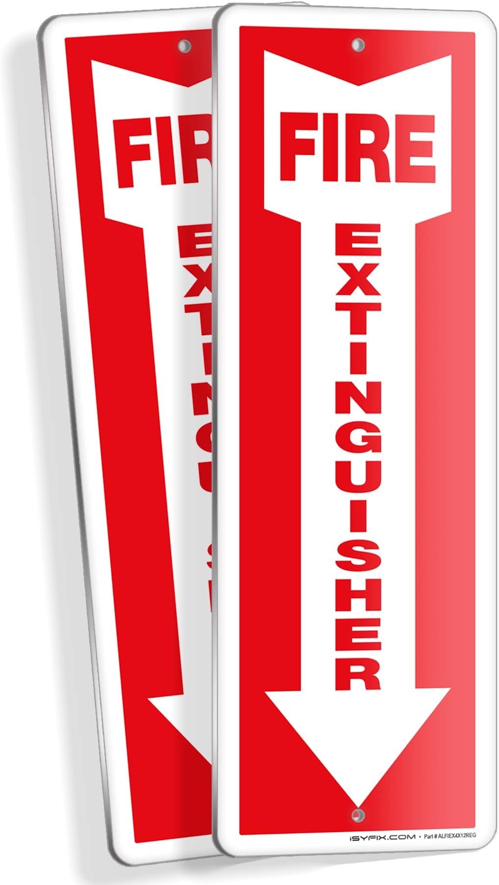 Amazon.com : iSYFIX Exit Sign - 1 Pack 10x7 Inch - 100% Rust Free .040 ...