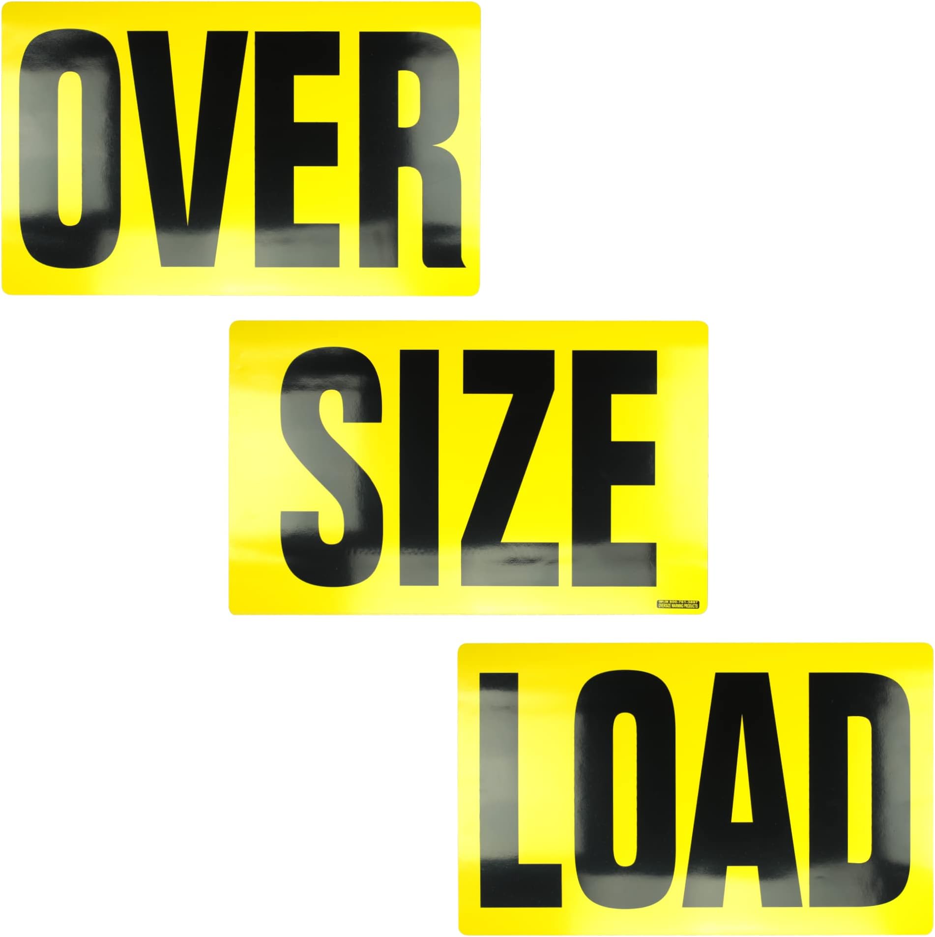 Amazon.com: Venussar Oversize Load Signs for Trucks, Magnetic Oversized ...