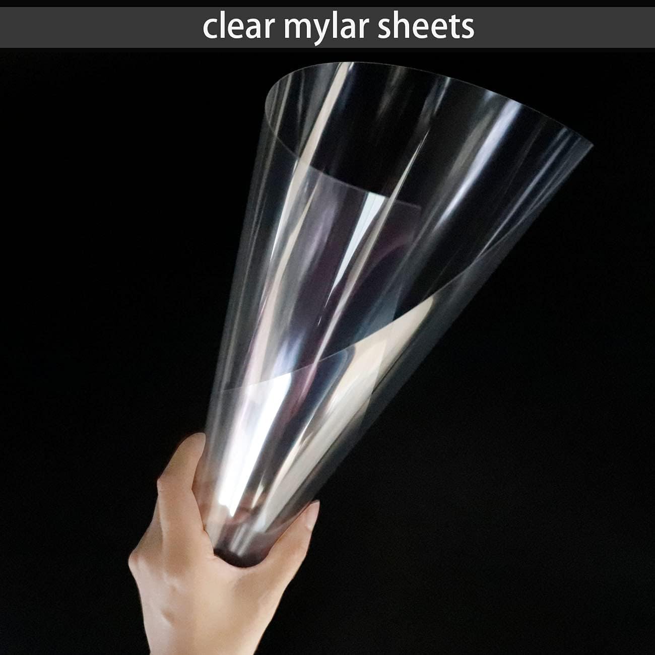 Hojas de plantilla de Mylar transparente de 7.5 mil, hojas de ...