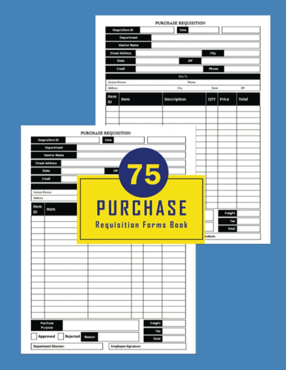 Amazon.com: Purchase Requisition Forms Book: Purchase requisition Notes ...