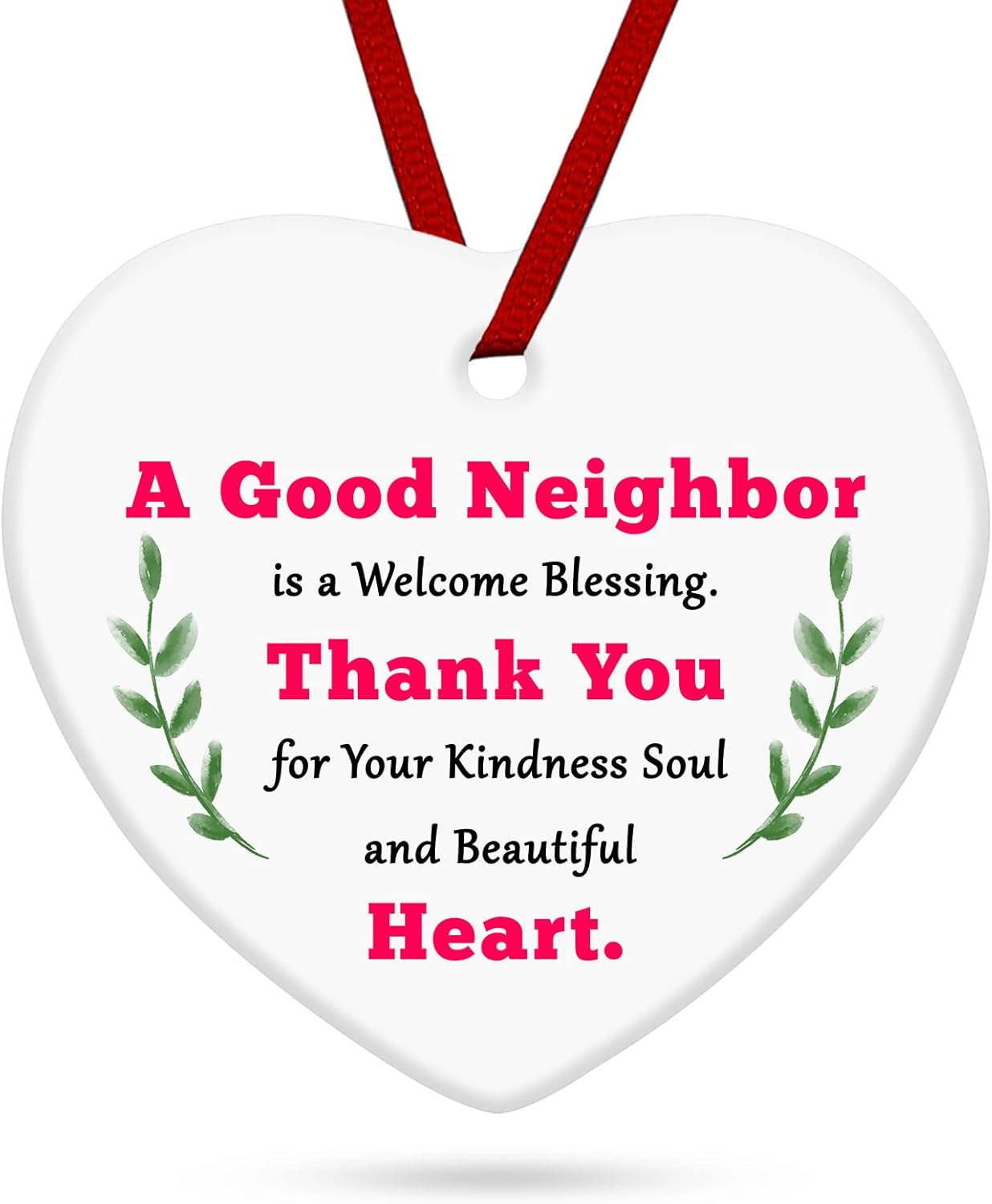 Amazon.com: Thank You Neighbor Gifts for Women Christmas Ornament Gifts ...