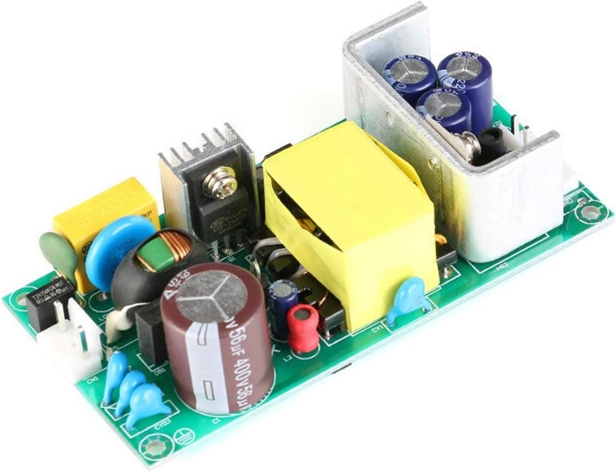 Amazon.co.jp: パワーモジュール AC-DC 40Wは36Vに電源ベアボード220Vスイッチング電源モジュール降圧コンバータ ...