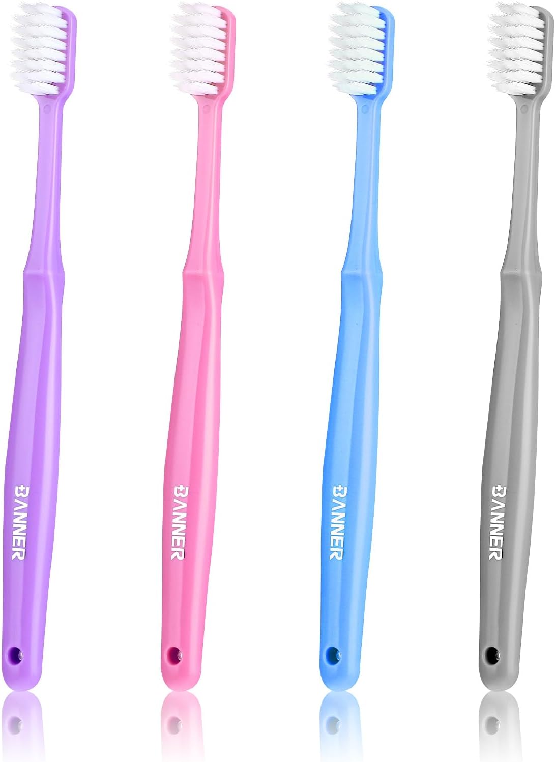 Amazon.com : WLLHYF Soft Toothbrush Adult Extra Soft Micro Bristles ...