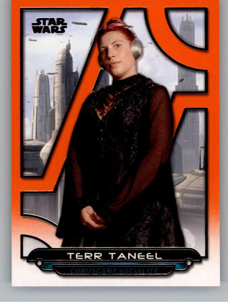 2018 Topps Star Wars Galactic Files (Update) Orange #ROTS-23 Terr ...