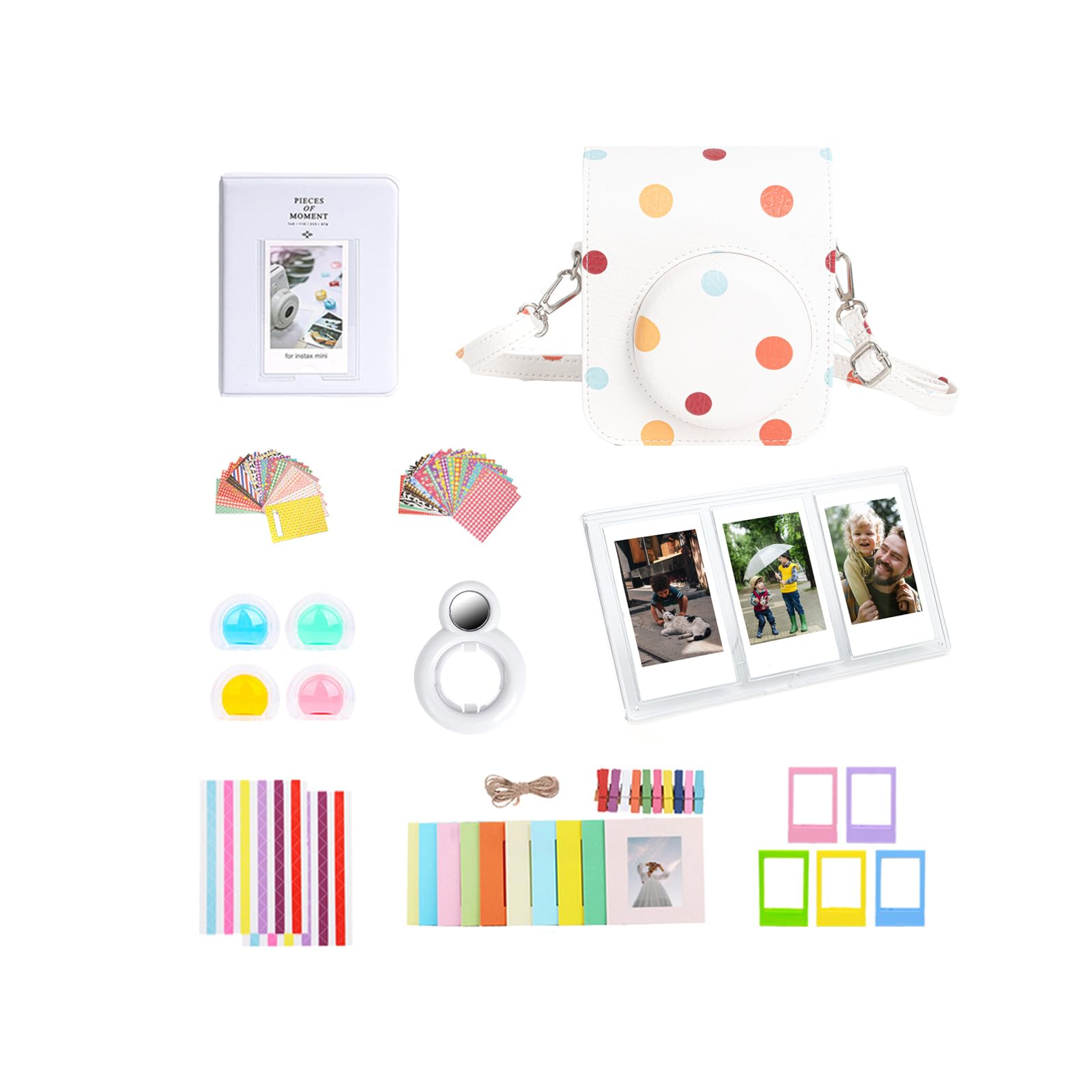 10 in 1 Instant Camera Accessories Kit for Fujifilm Instax Mini 12 With ...