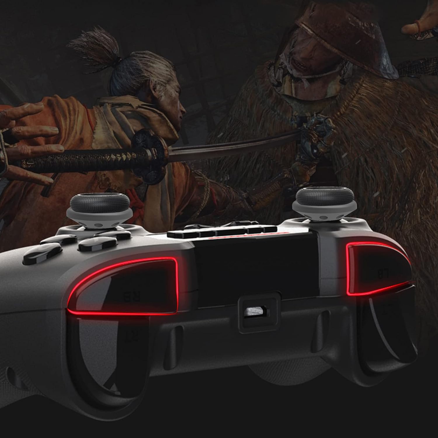 Buy YwonShne Compatible with PS5 PS4 Precision Rings Aim Assist Motion ...