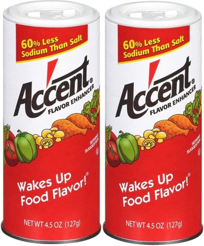 Amazon.com : Accent Flavor Enhancer - 2 lb. canister : Natural ...