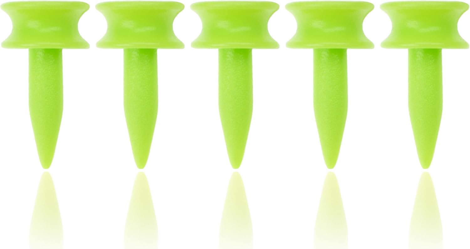 ECADDIE Green Golf Tees 25mm (100 Pack) - Green Castle Golf Tees ...