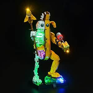 Amazon.com: LocoLee Light kit Compatible with Lego Peely Bone Fortnite ...