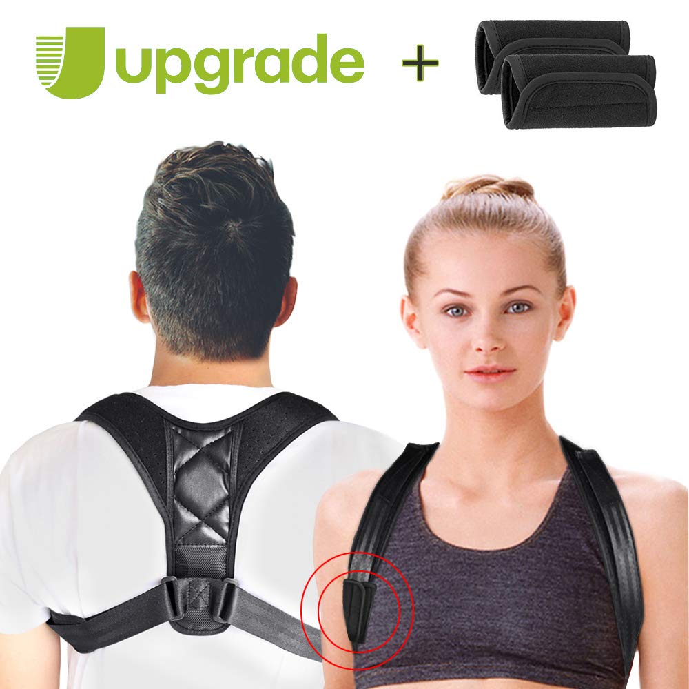 Back Posture Corrector Women Men Adjustable Brace Back Spinal Support ...