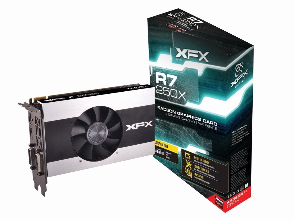 Amazon.in: Buy XFX AMD Radeon R7 250X 2GB GDDR5 2DVI/HDMI/DisplayPort ...