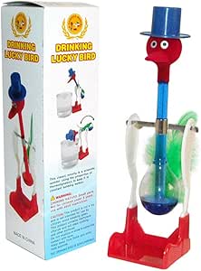 Non Stop Liquid Drinking Glass Bird Funny Duck Drink Water Desk Toy ...