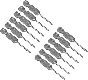 uxcell 20 Pcs 1/4" 6.3mm Hex Shank Magnetic PH0 Phillips Screwdriver ...