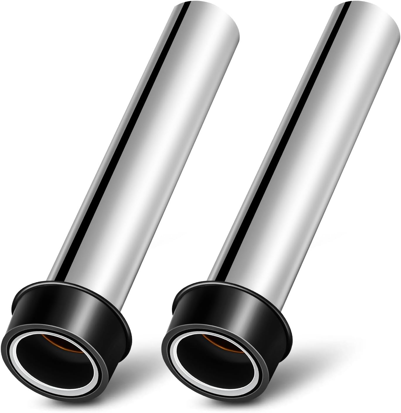 Amazon.com: Tatuo 2 Pcs Bar Sink Overflow Pipe 7.48 Inches High Brass ...