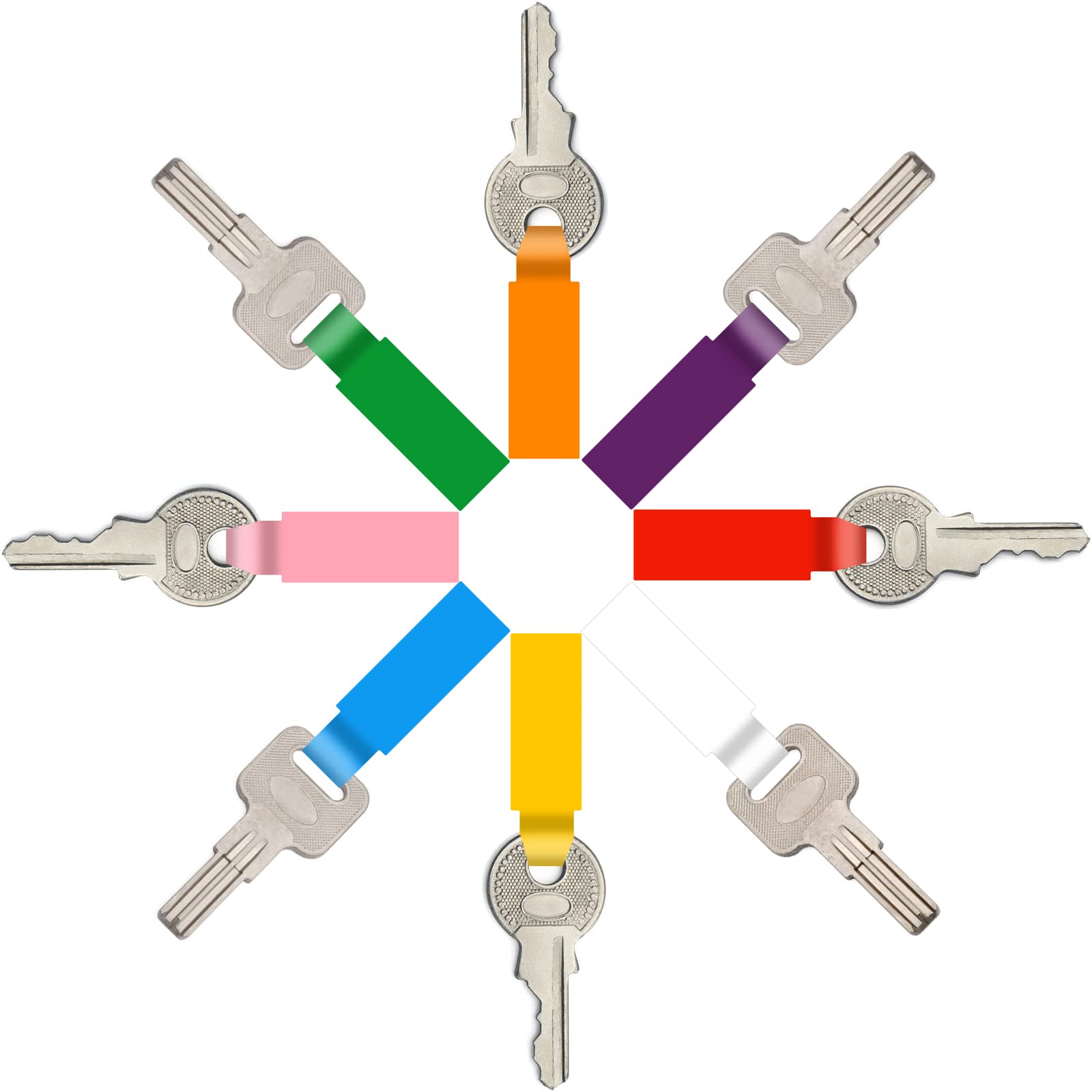 Buy Avenemark 8 Sheet 240 Labels Colorful Key Labels Tags ...