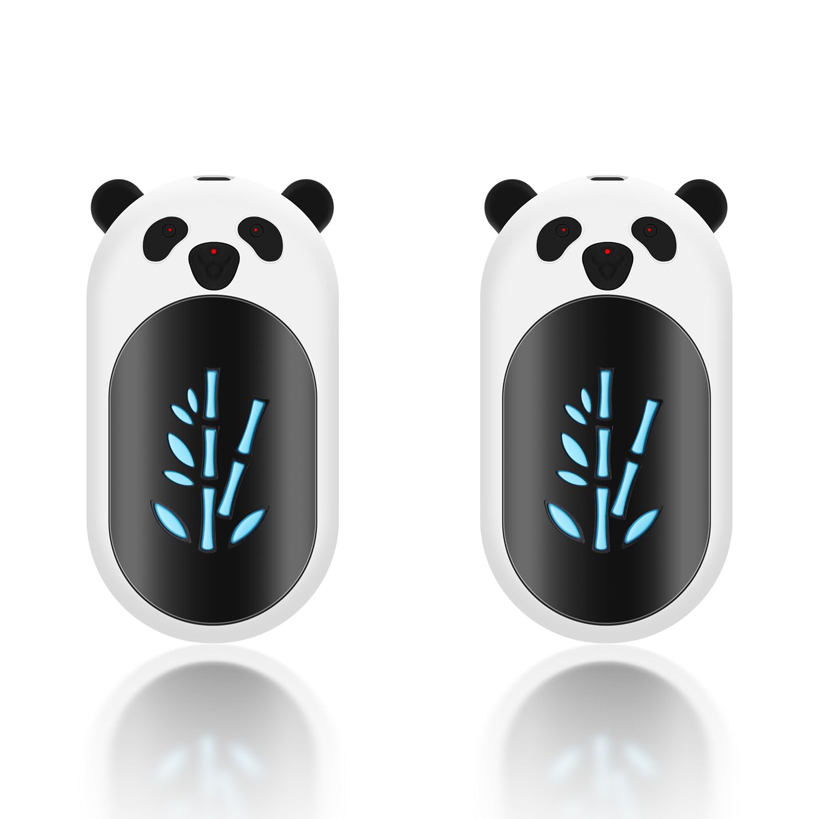 Amazon.com: Aussido Hand Warmer Rechargeable 2 Pack, Cute Panda Shaped ...