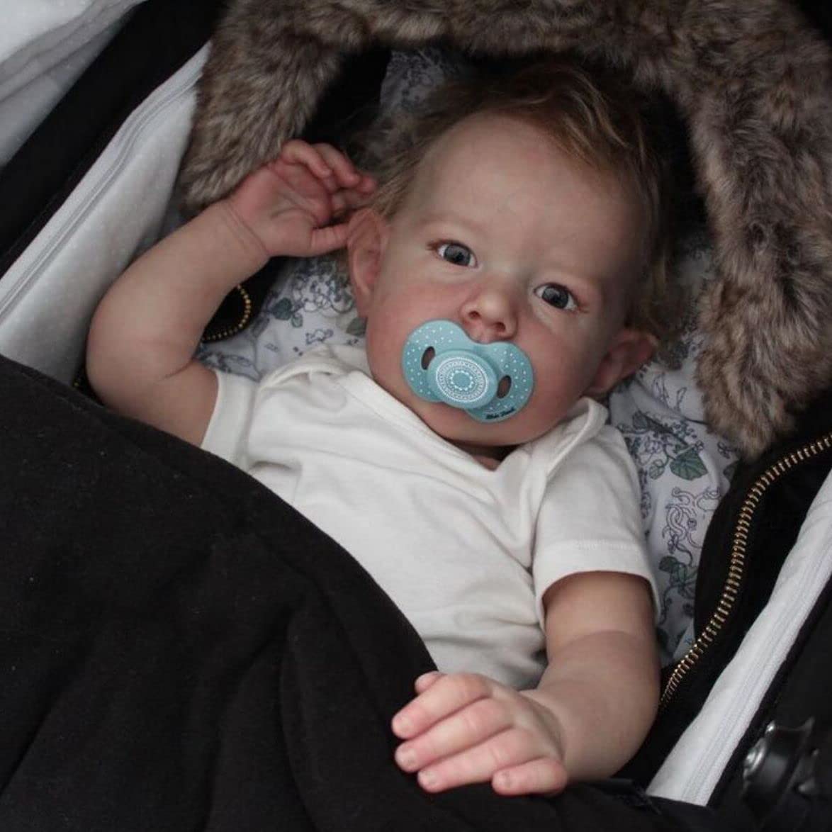 Newborn Baby Boy Awake